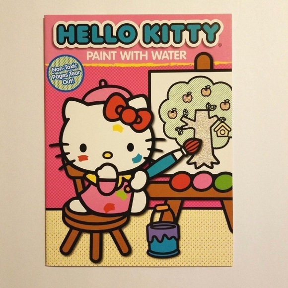 Sanrio | Toys | Sanrio Hello Kitty Paint With Water Book | Poshmark
